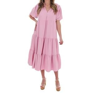 entro | Dresses | New Entro Where I Go Maxi Dress In Light Pink | Poshmark